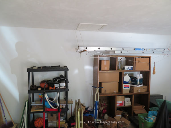 attic-access-difficult - Tallahassee Real Estate Inspections
