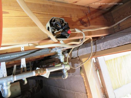 Open or Missing Junction Boxes - Tallahassee Real Estate Inspections